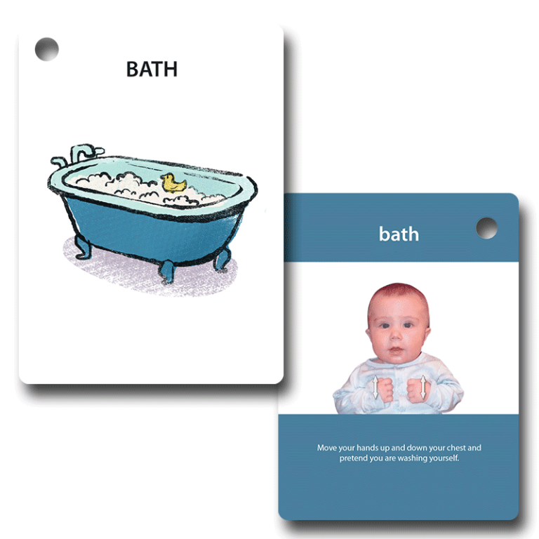 Combo Pack Flash Cards - My Smart Hands - Baby Sign Language