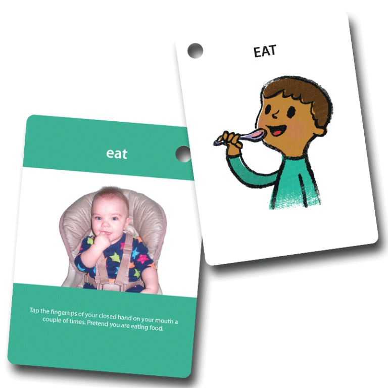 Everyday ASL Signs Flash Cards - My Smart Hands - Baby Sign Language